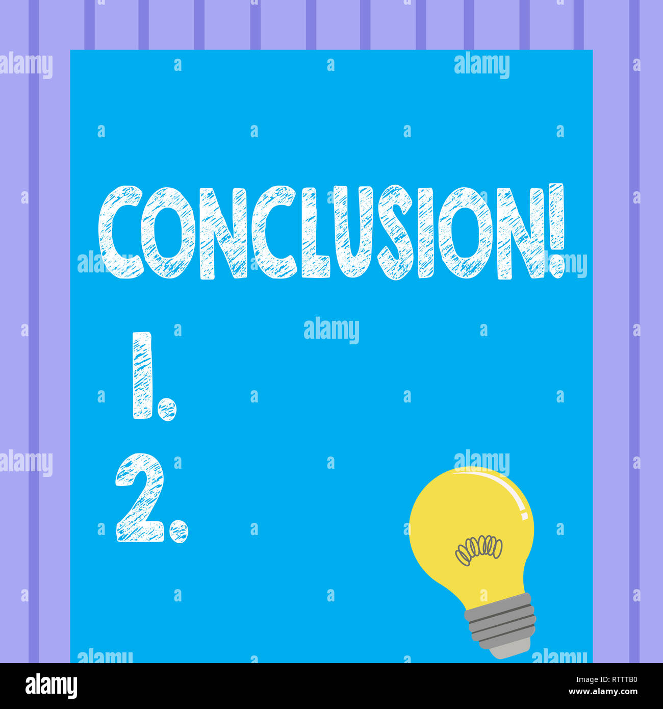 Word writing text Conclusion. Business concept for Ending a storey with ...