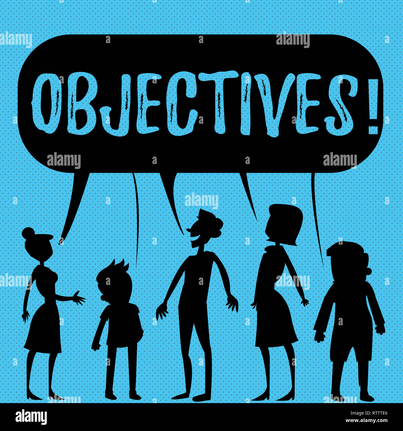 Writing note showing Objectives. Business photo showcasing Goals ...