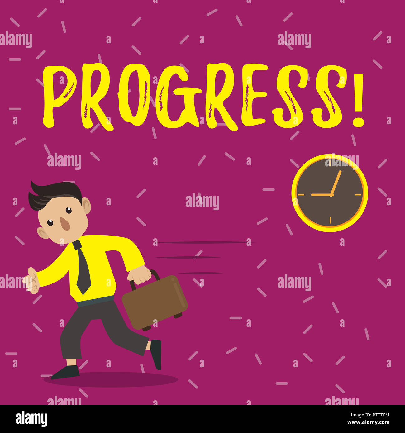 Handwriting text Progress. Concept meaning Development Growth Process ...