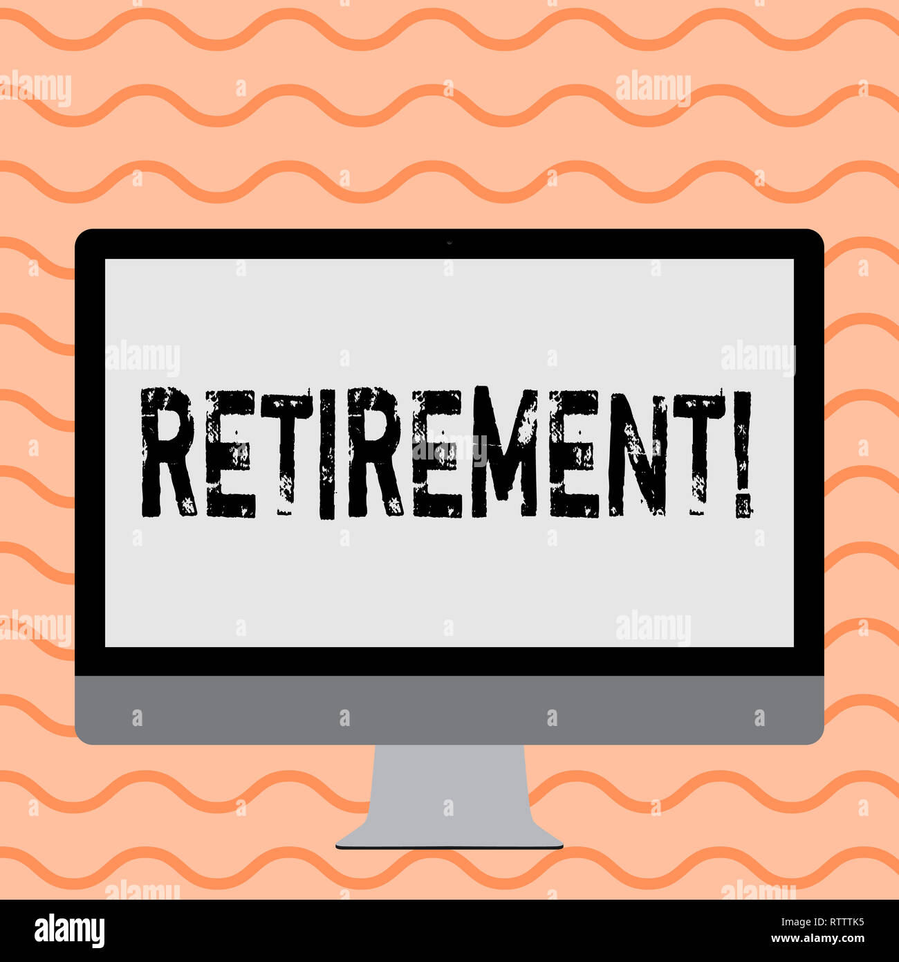 Writing note showing Retirement. Business photo showcasing Leaving Job ...