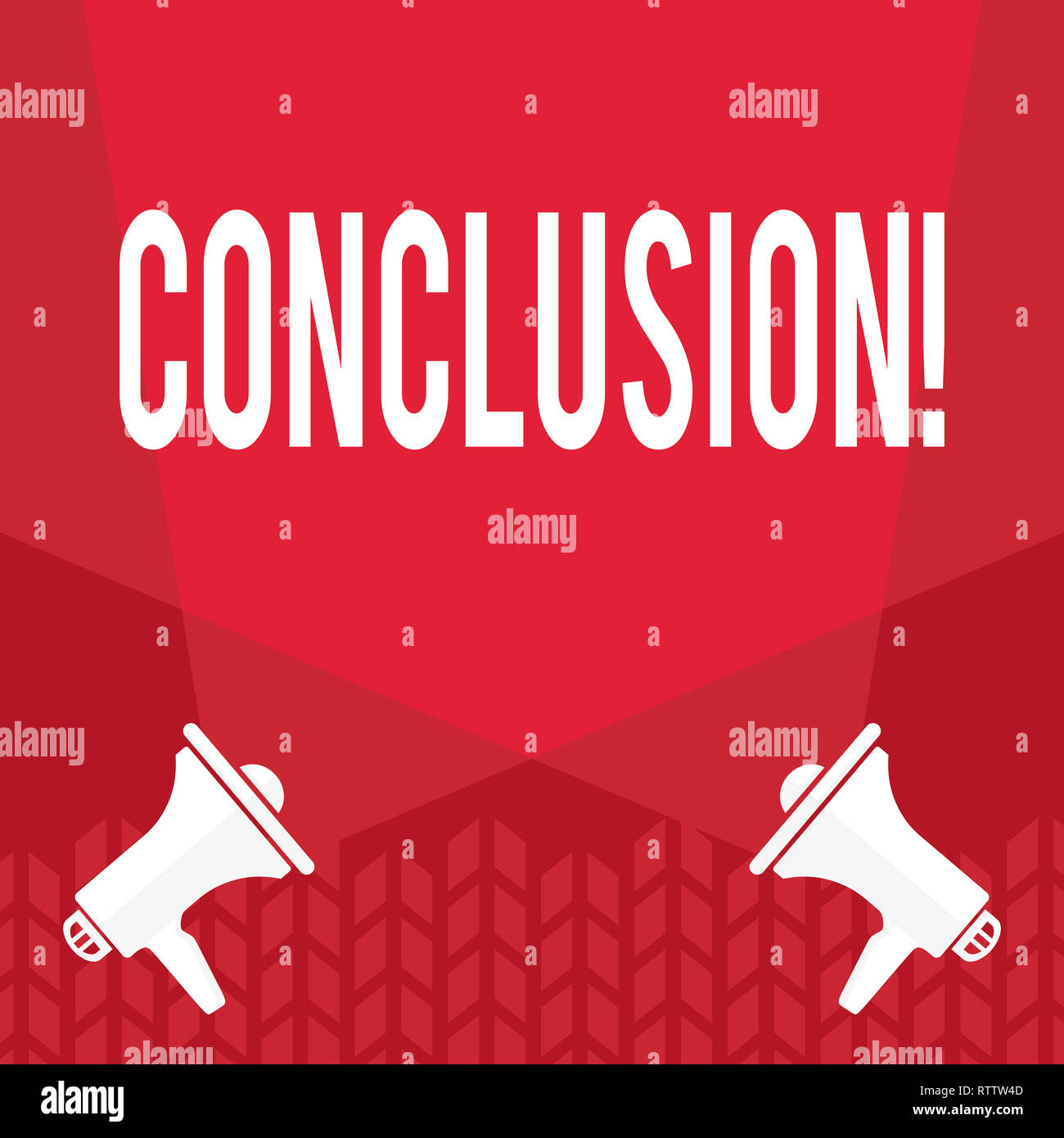 Word writing text Conclusion. Business concept for Ending a storey with ...