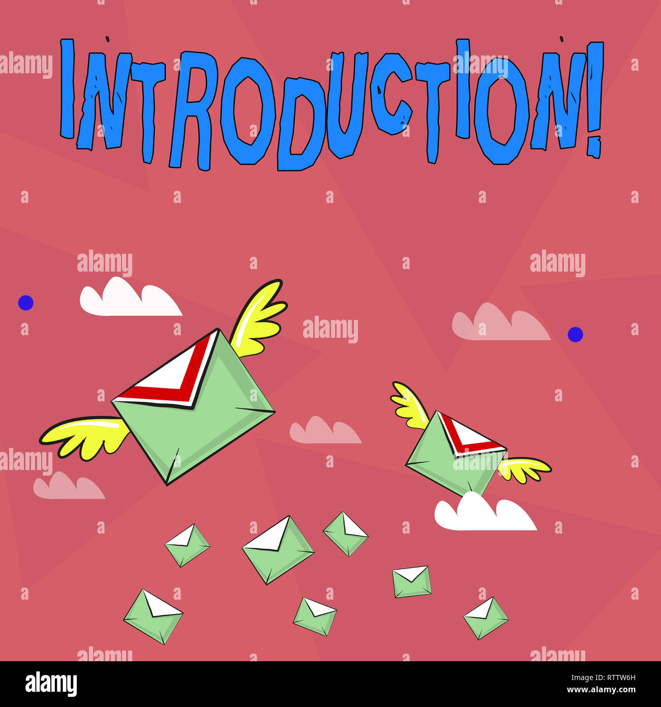 Handwriting text Introduction. Concept meaning First part of a document ...