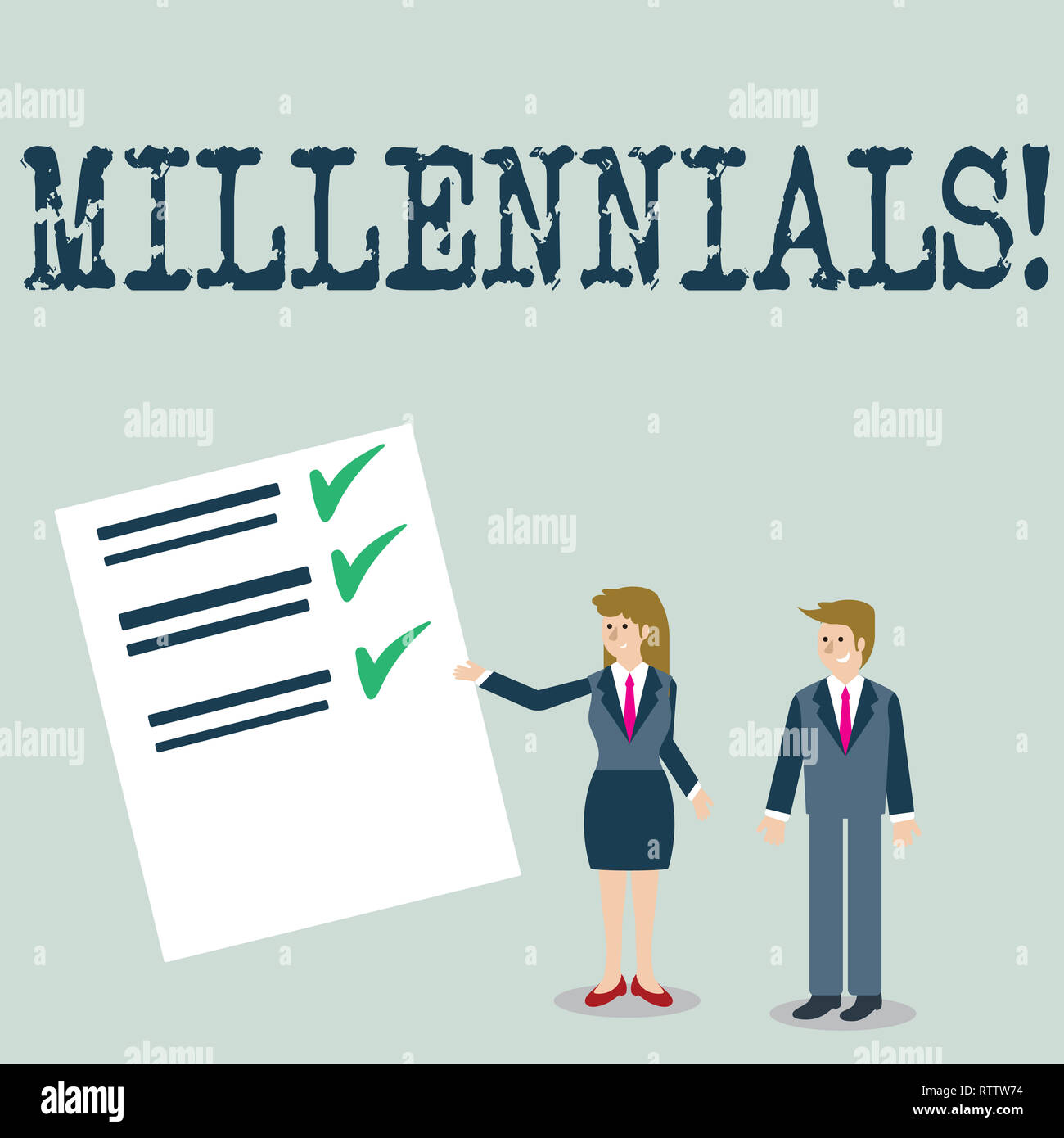Text sign showing Millennials. Conceptual photo Generation Y Born from ...