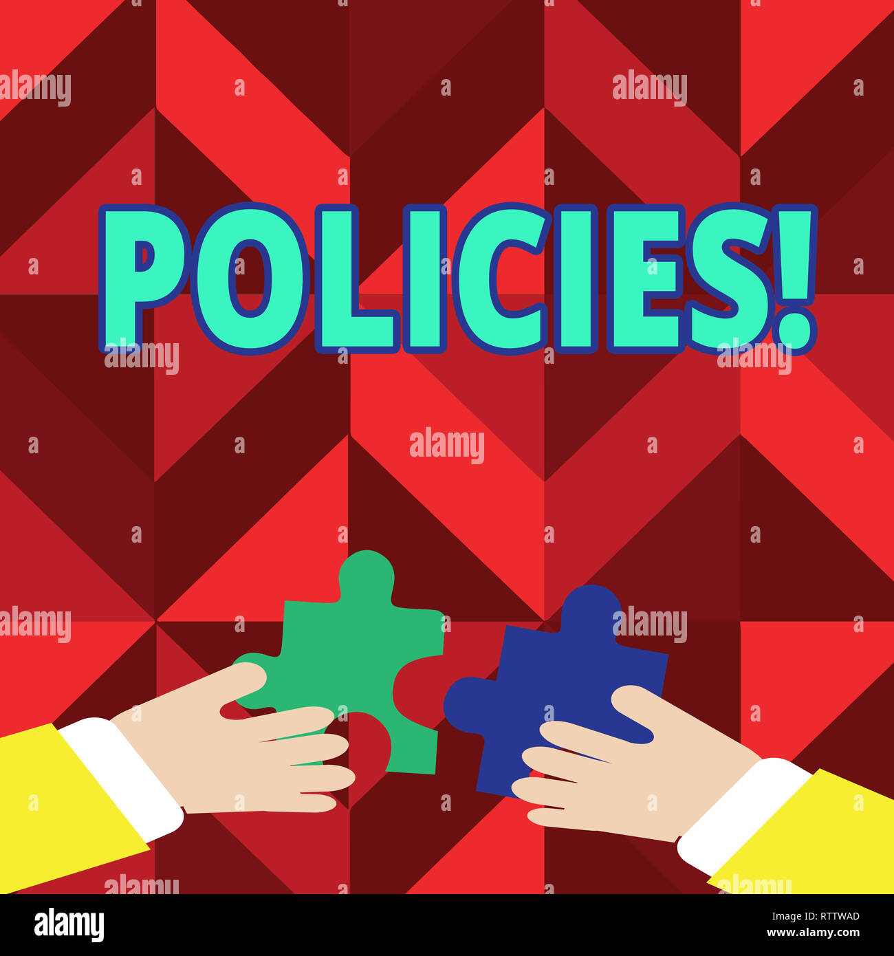 Text sign showing Policies. Conceptual photo Business Company or ...