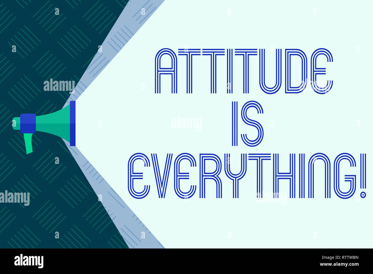 Word writing text Attitude Is Everything. Business concept for ...