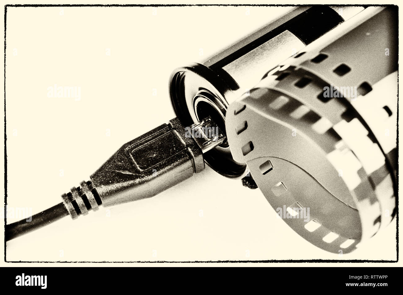 Film roll from the analog photograpy times Stock Photo - Alamy