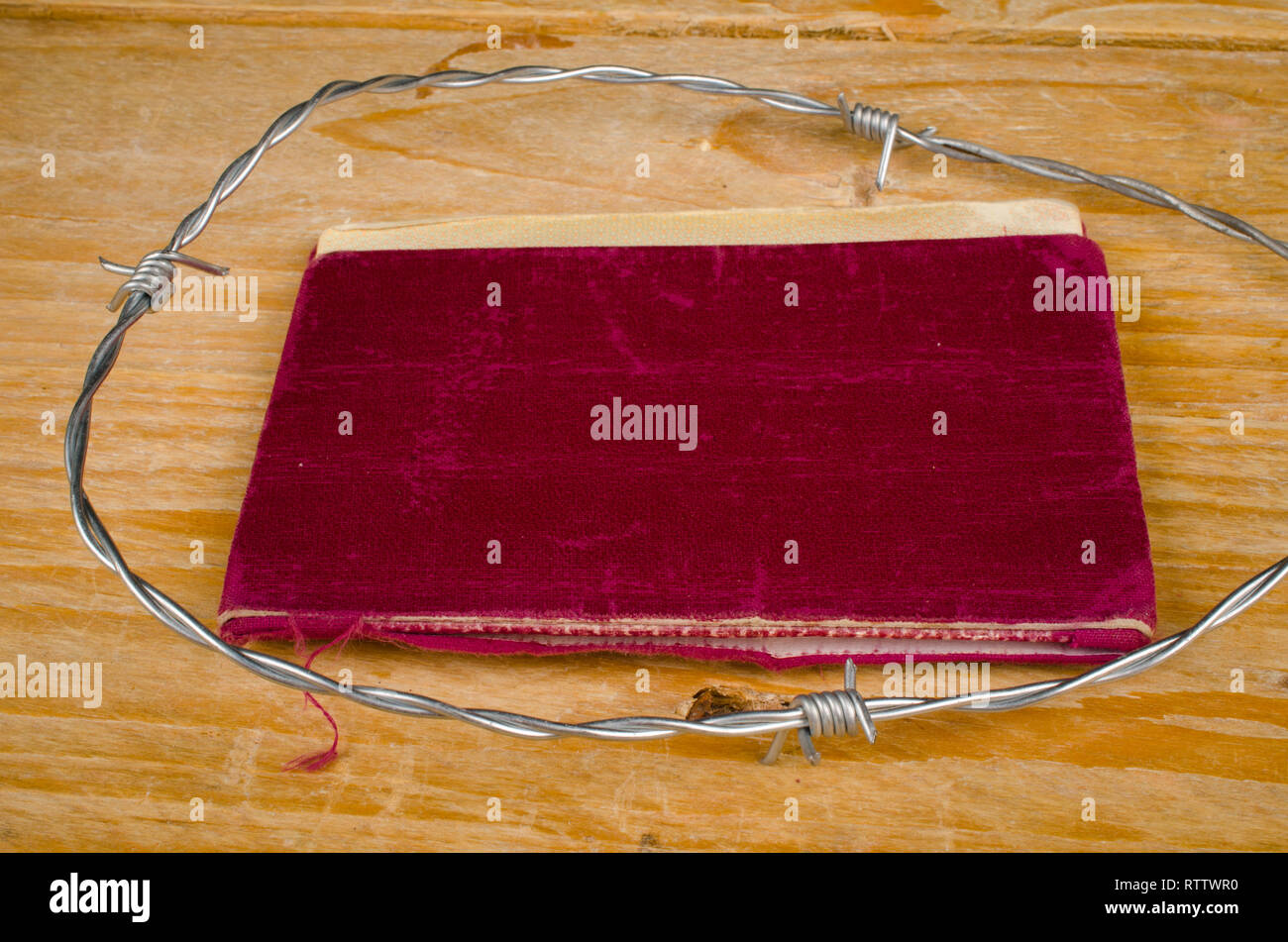 Old passport in an immigration concept Stock Photo - Alamy