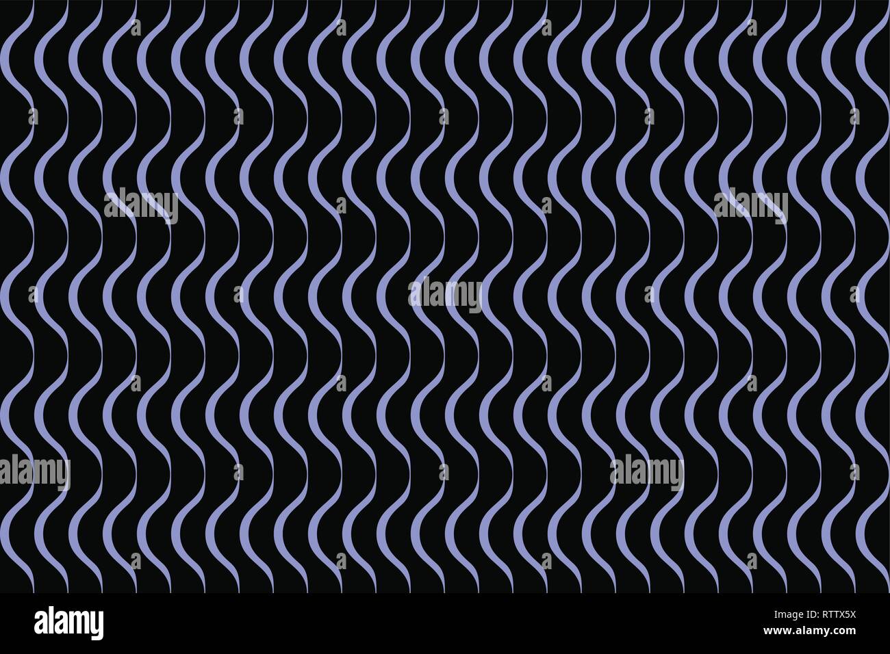 Seamless, abstract background pattern made with curvy lines in water ...