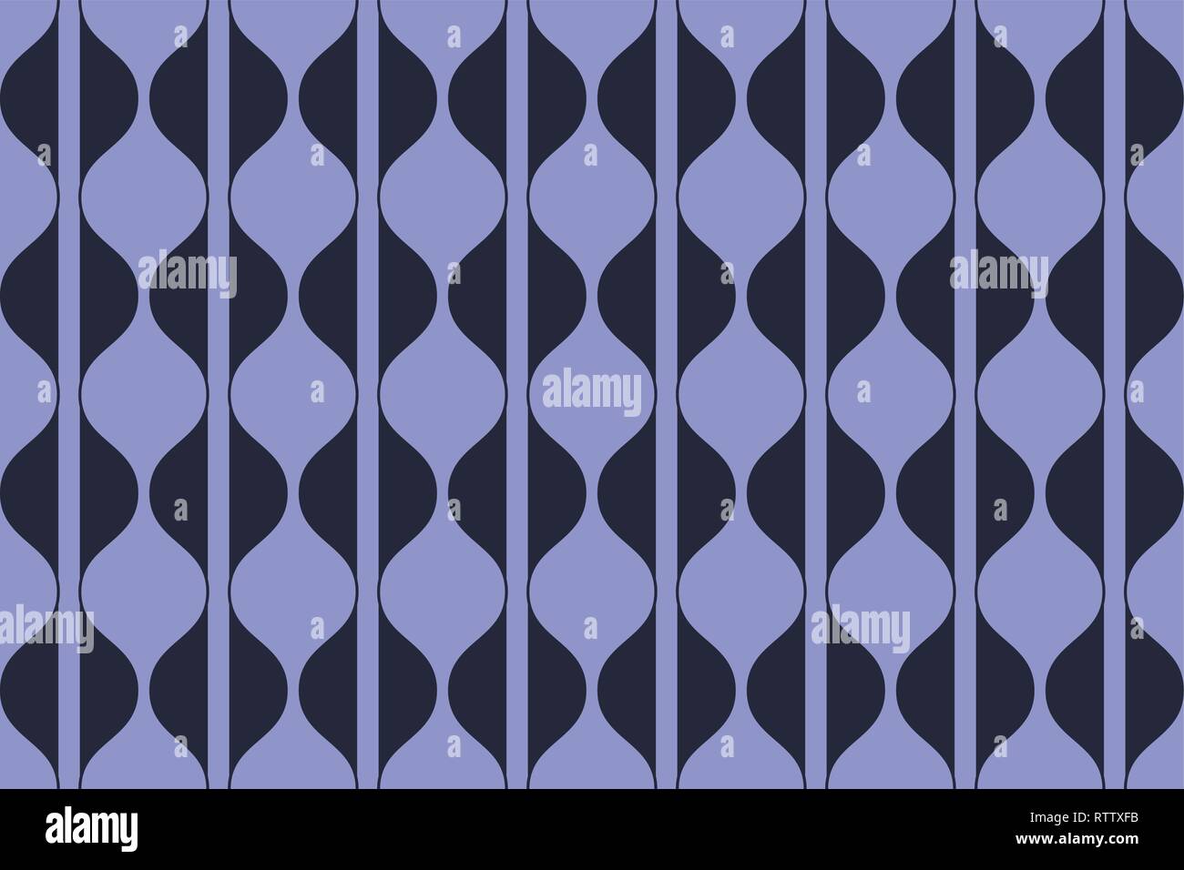 Seamless, abstract background pattern made with curvy geometric shapes ...