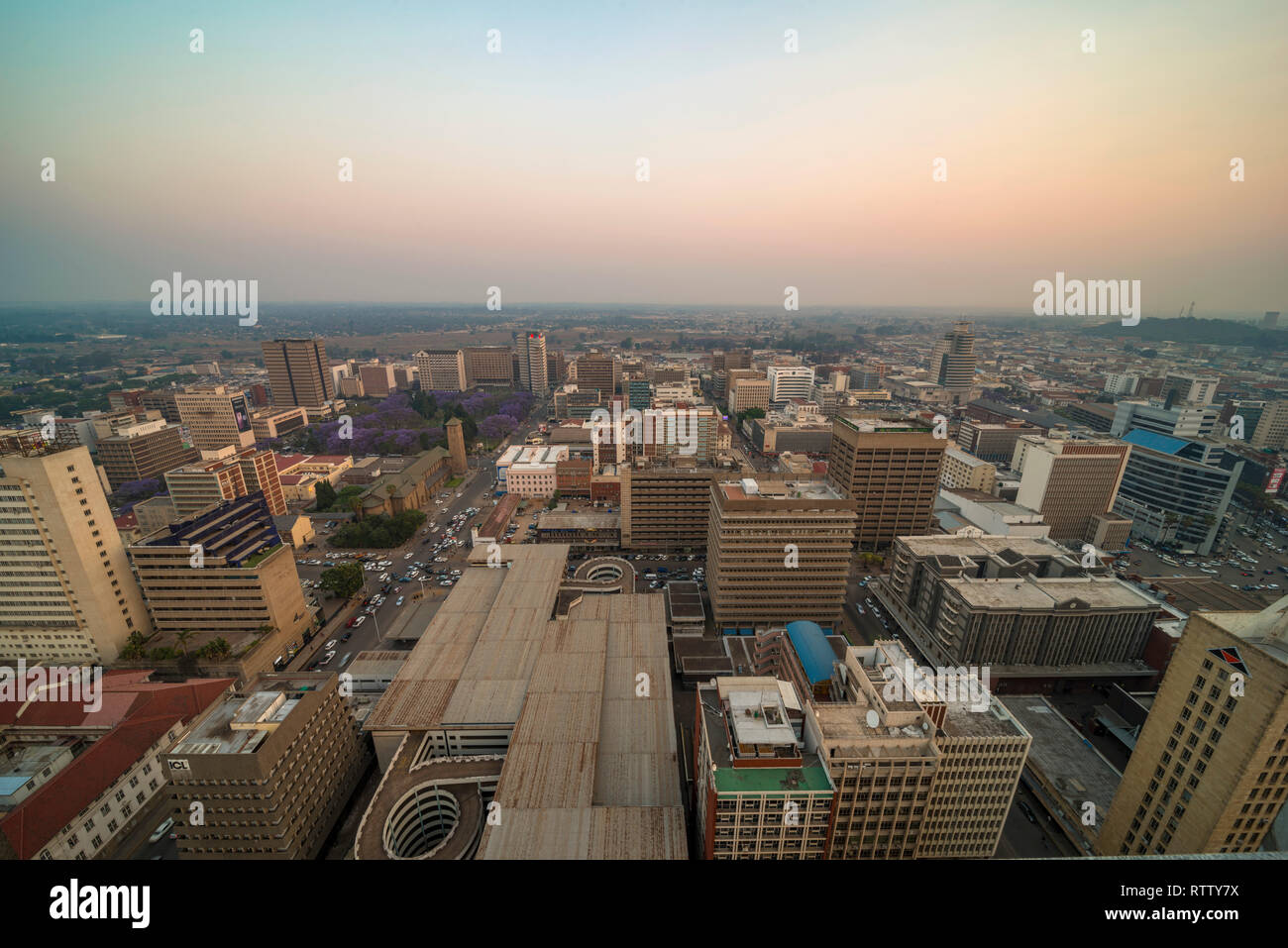 City centre harare zimbabwe hi-res stock photography and images - Alamy