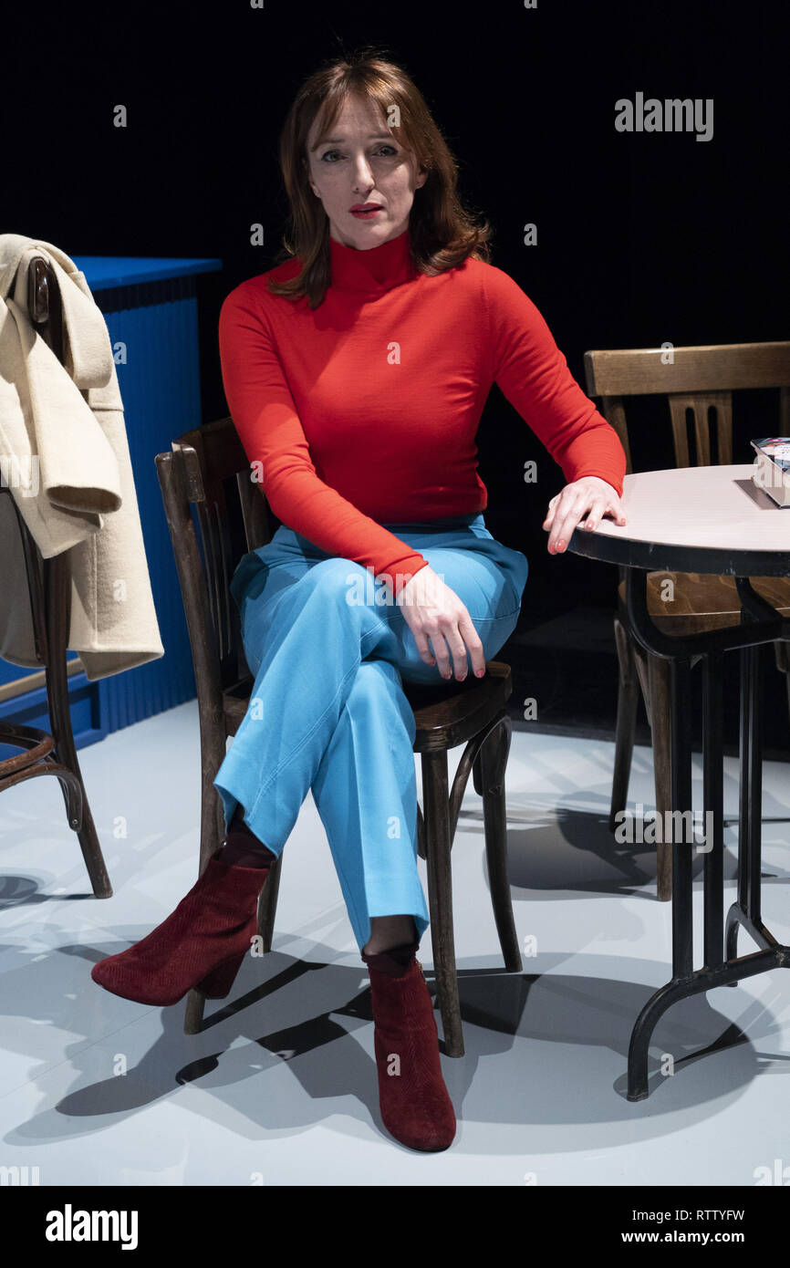 Mar Sodupe during the performance of 'The Resistance' (La resistencia ...