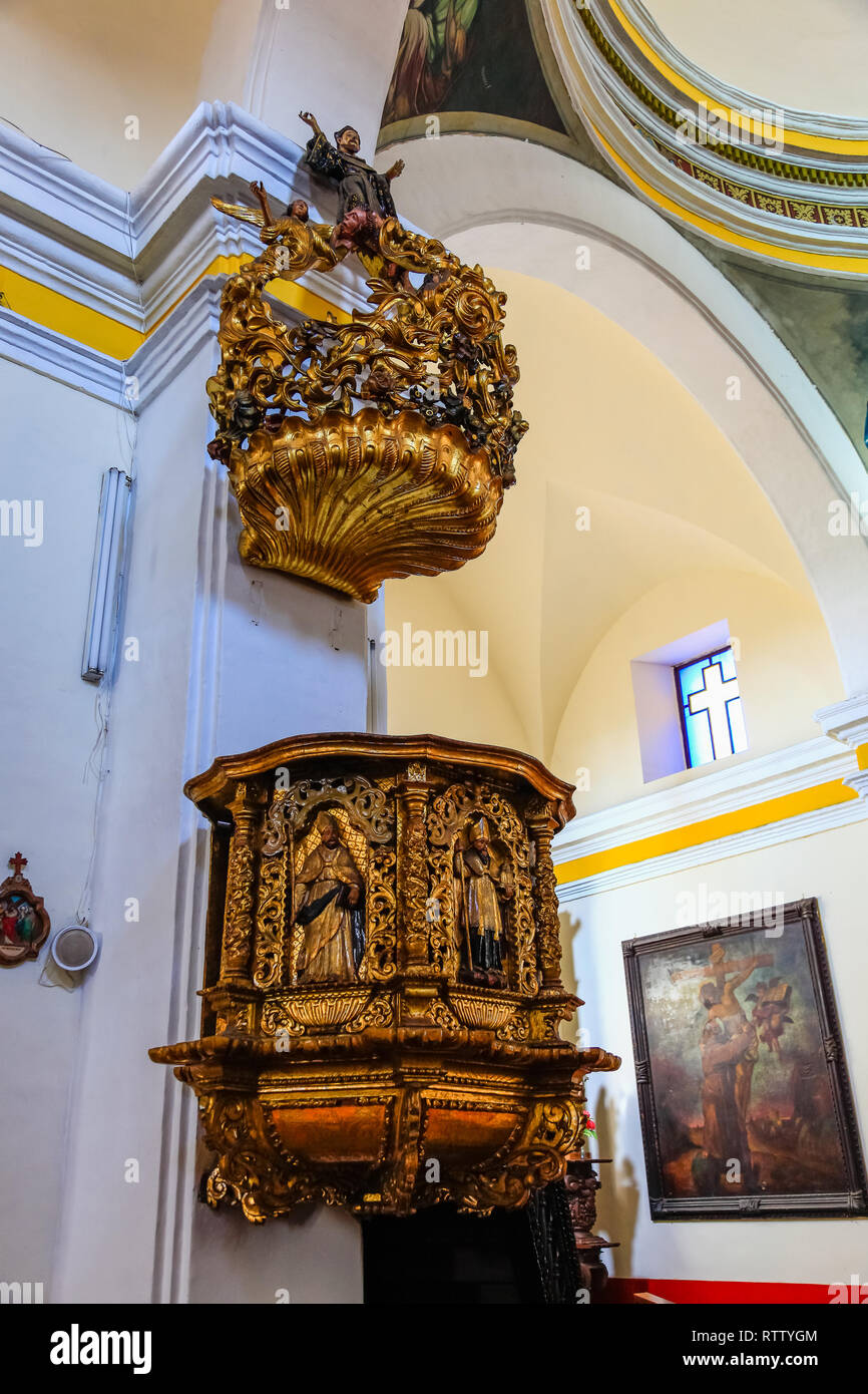 Pulpit from old church hi-res stock photography and images - Alamy