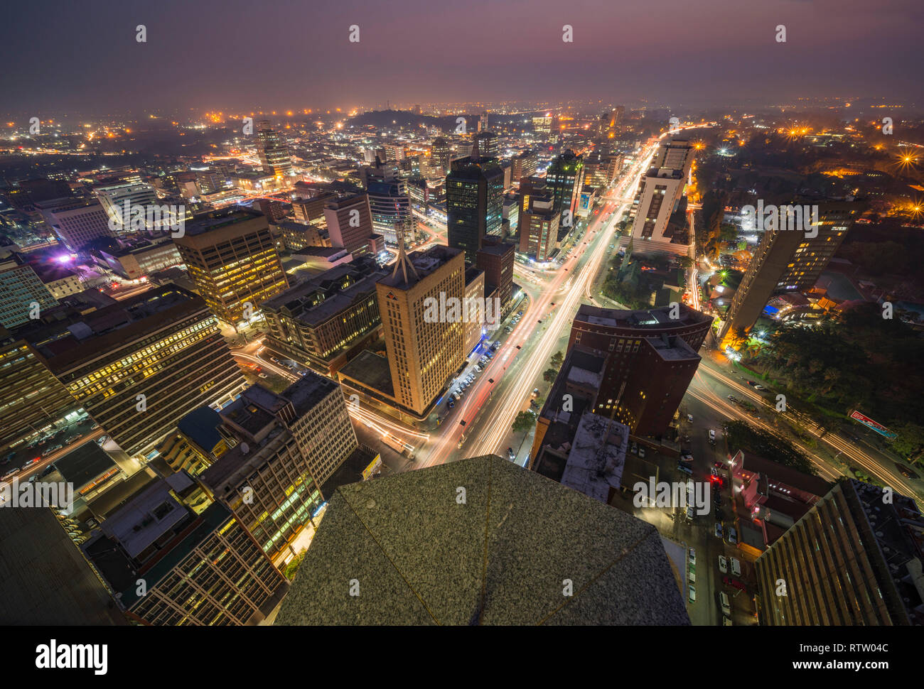Buildings cbd harare zimbabwe hi-res stock photography and images - Alamy