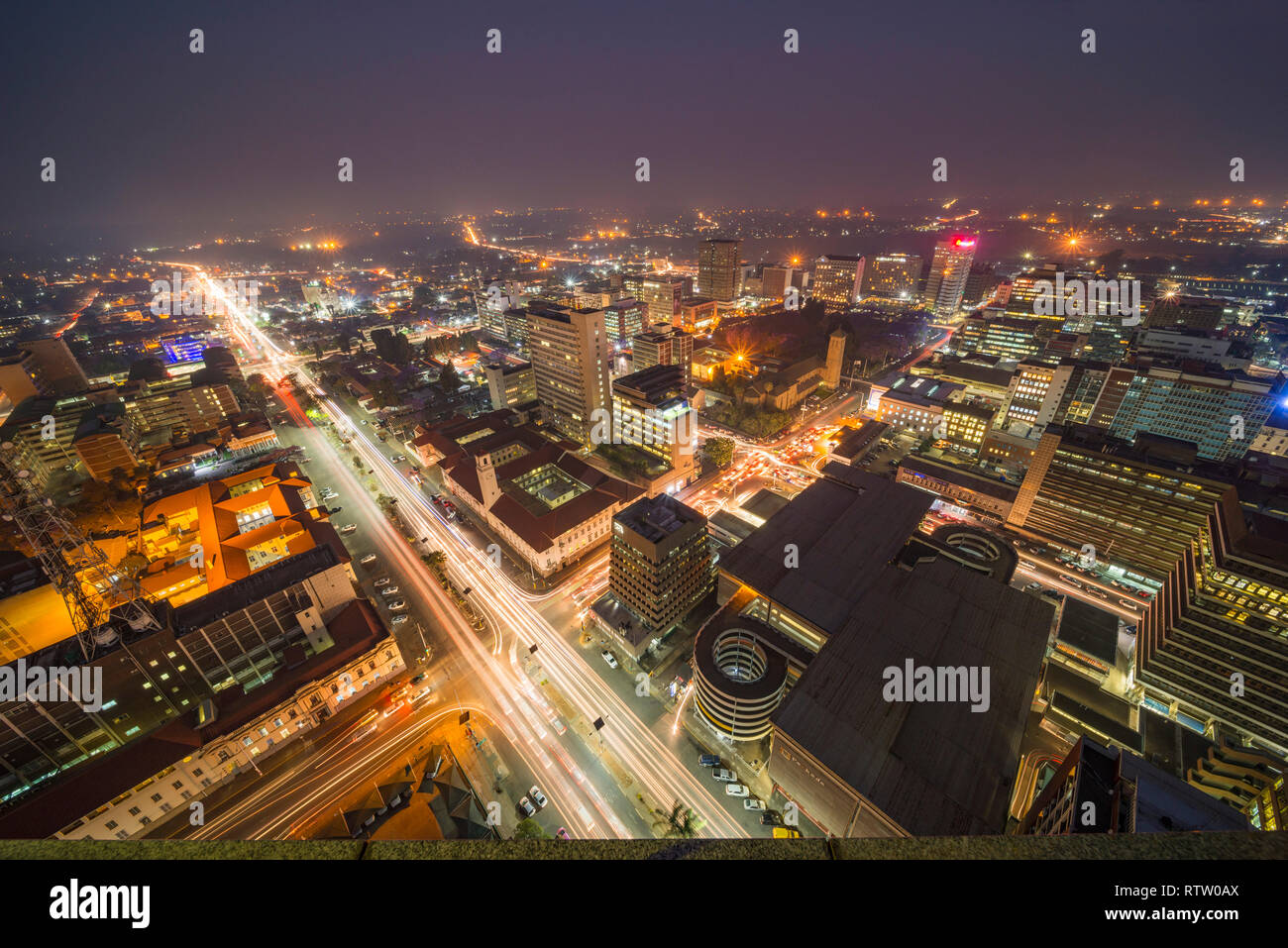 Buildings cbd harare zimbabwe hi-res stock photography and images - Alamy