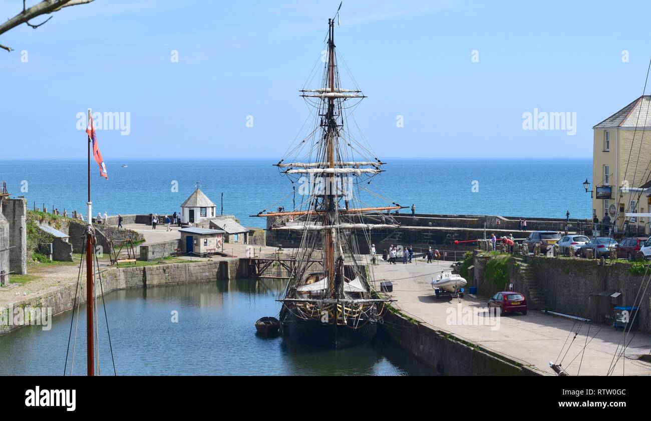 Phoenix, Tall ship, Charlestown Stock Photo - Alamy