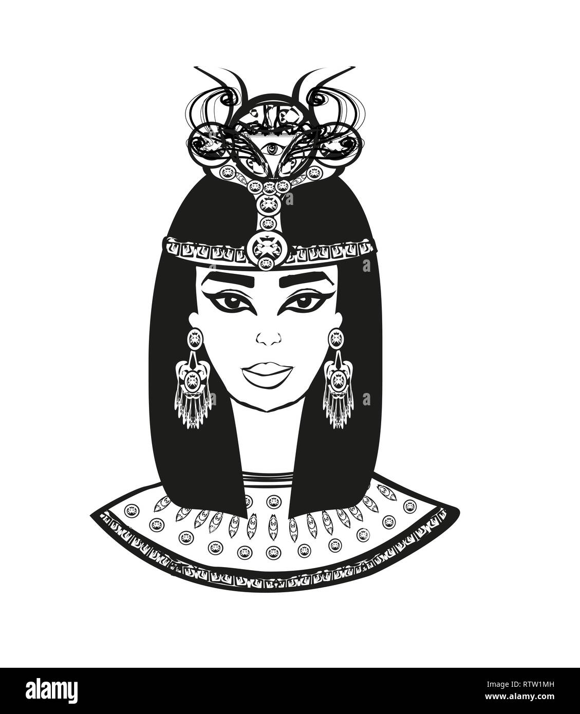 Isis the all goddess Cut Out Stock Images & Pictures - Alamy