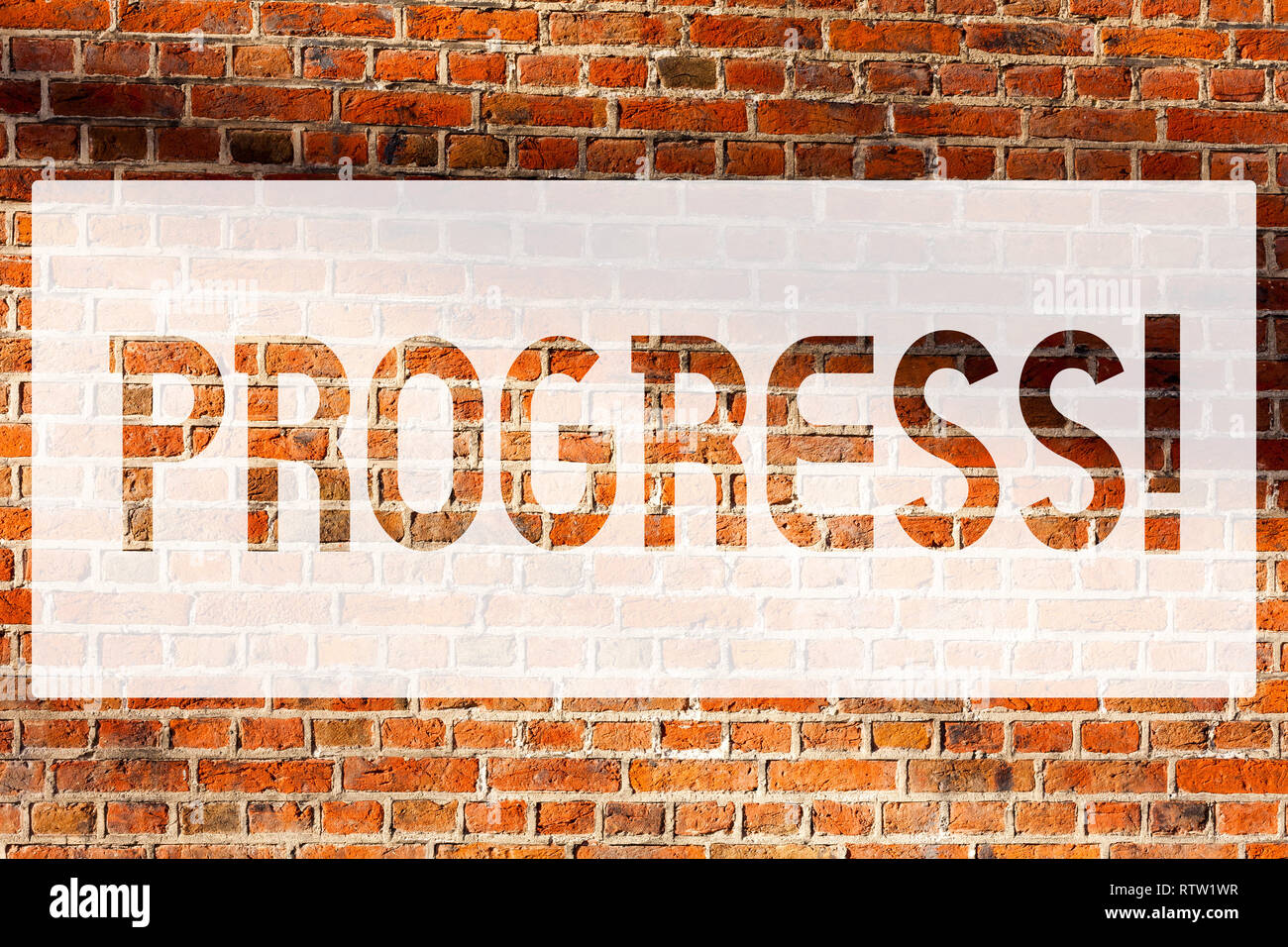 Text sign showing Progress. Conceptual photo Development Growth Process ...