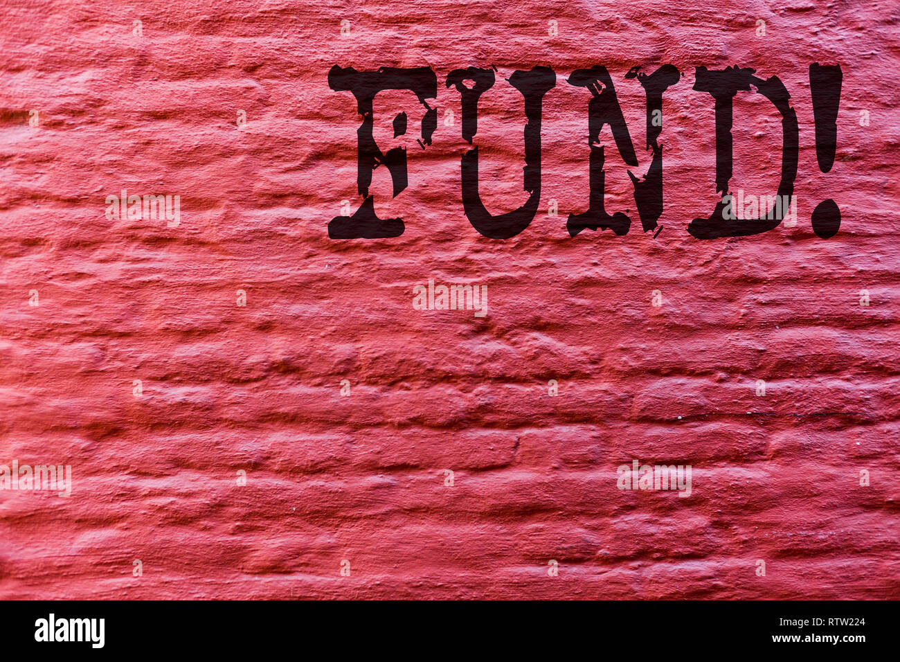 Conceptual hand writing showing Fund. Business photo text Large amount ...