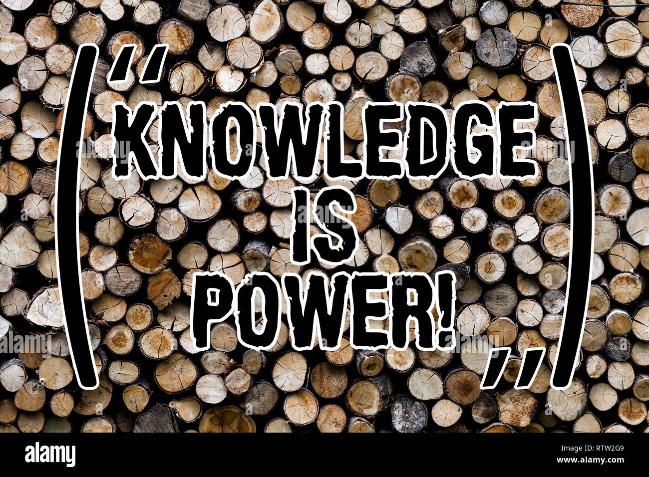 Text sign showing Knowledge Is Power. Conceptual photo learning will ...