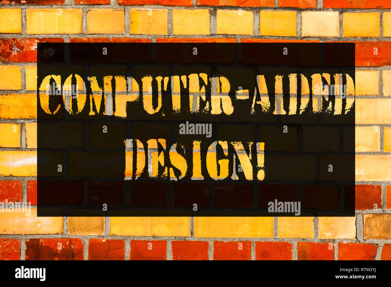 Conceptual hand writing showing Computer Aided Design. Business photo ...