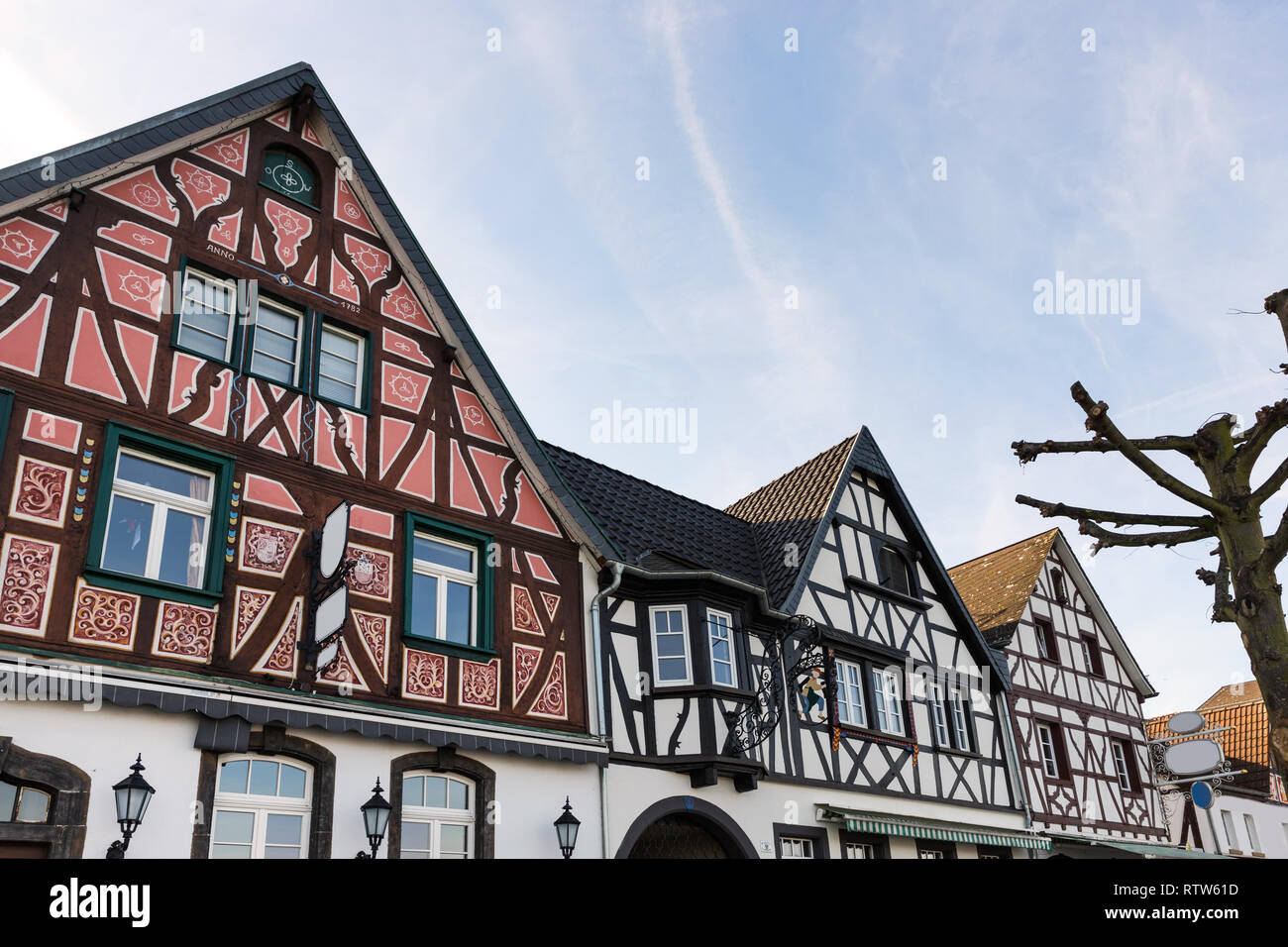 bad breisig village germany Stock Photo - Alamy