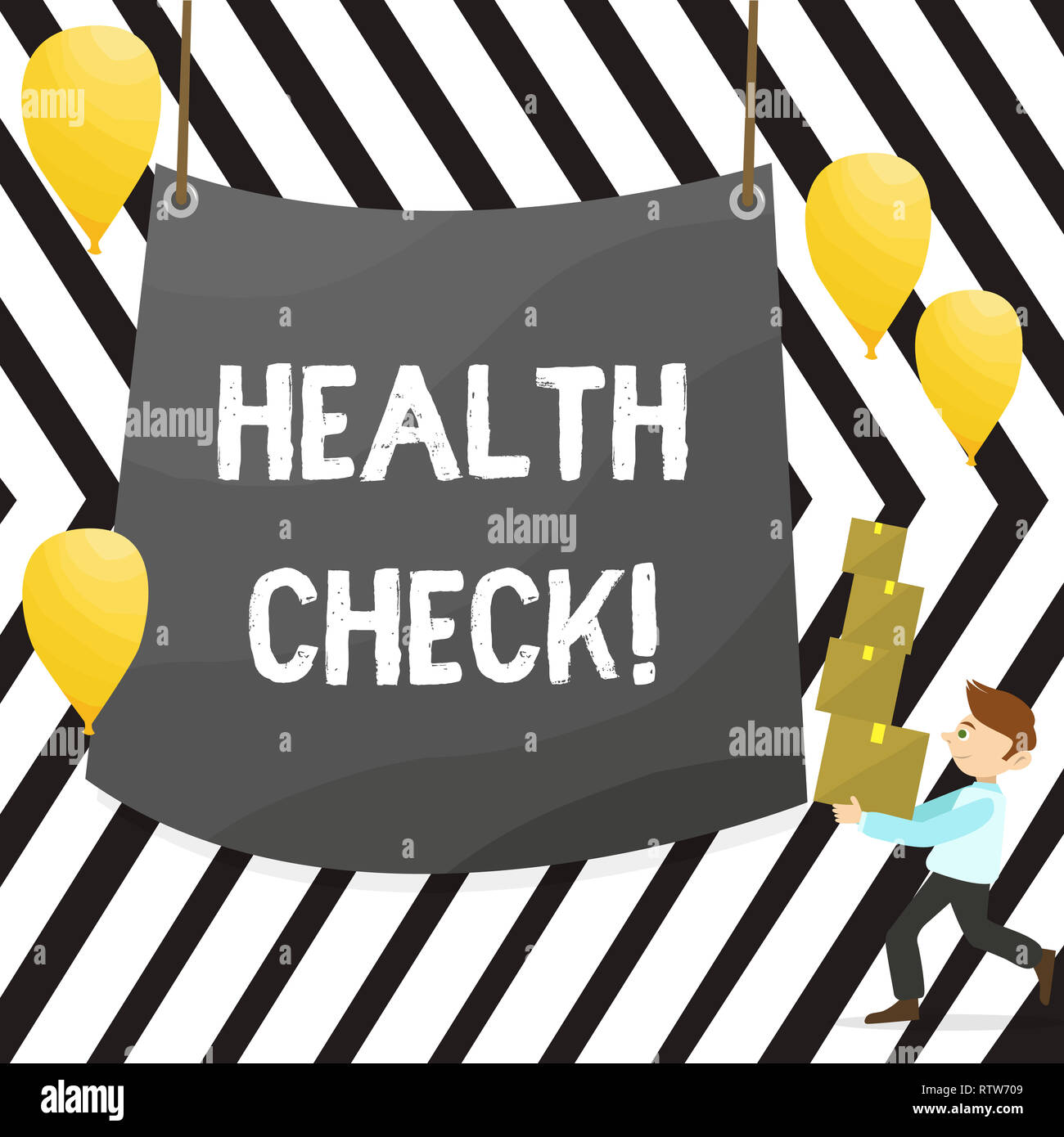 Writing note showing Health Check. Business photo showcasing Medical ...