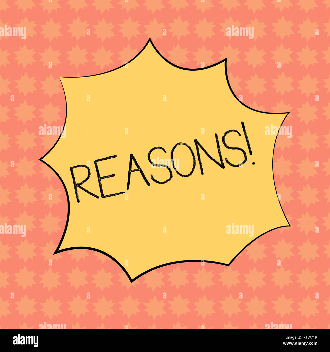 Writing note showing Reasons. Business photo showcasing Causes ...