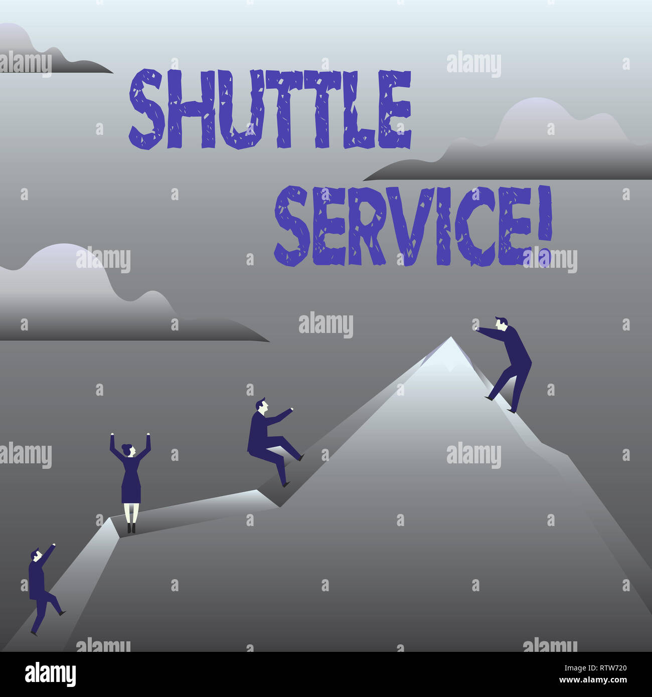 Airport parking shuttle van hi-res stock photography and images - Alamy