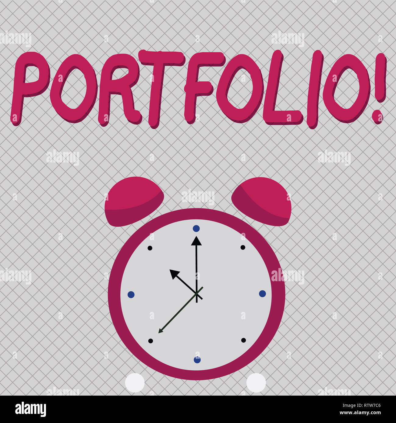 Word writing text Portfolio. Business concept for Examples of work used ...