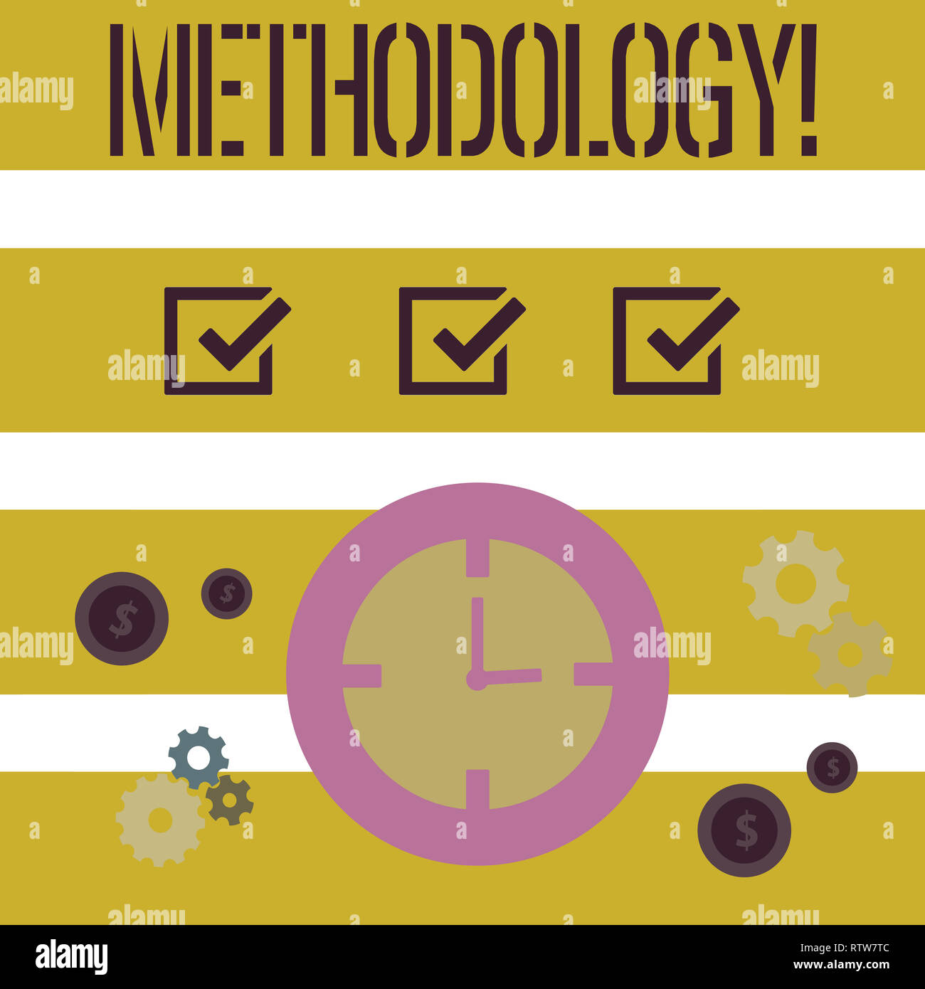 Word writing text Methodology. Business concept for System of Methods ...