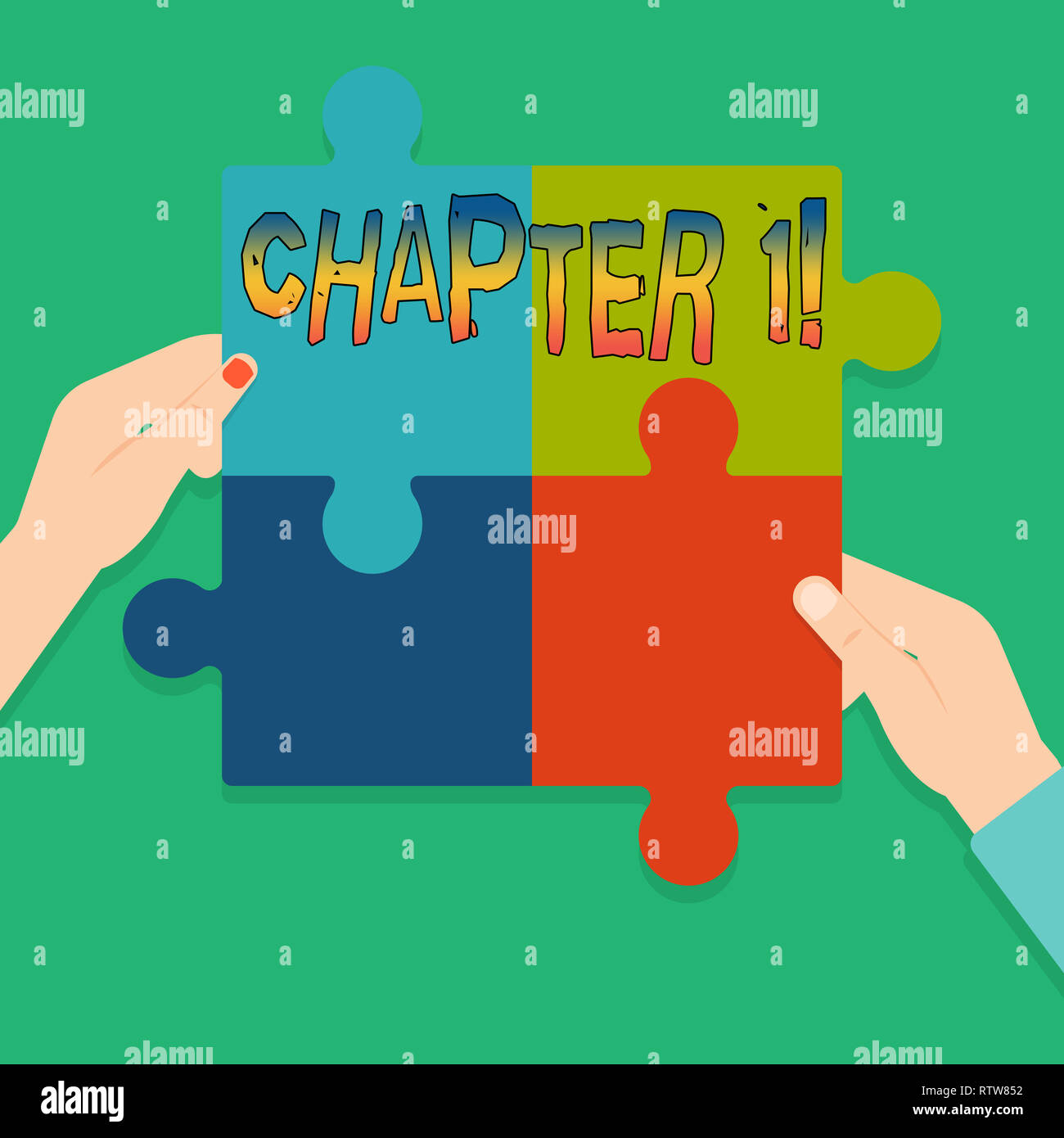 Word writing text Chapter 1. Business concept for Starting something ...