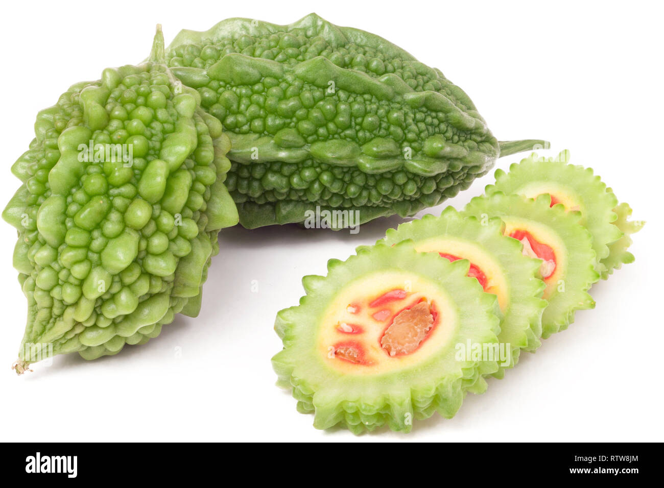 Green bitter melon hi-res stock photography and images - Alamy