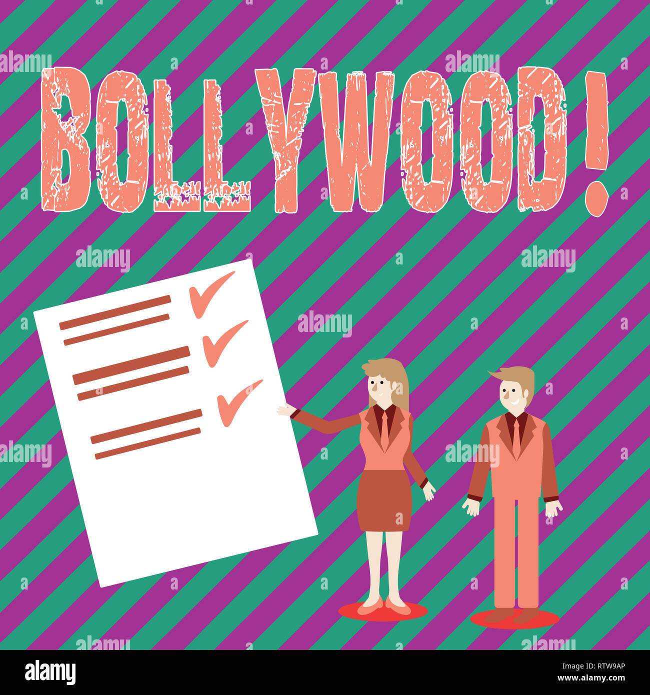 Conceptual hand writing showing Bollywood. Business photo text Indian ...
