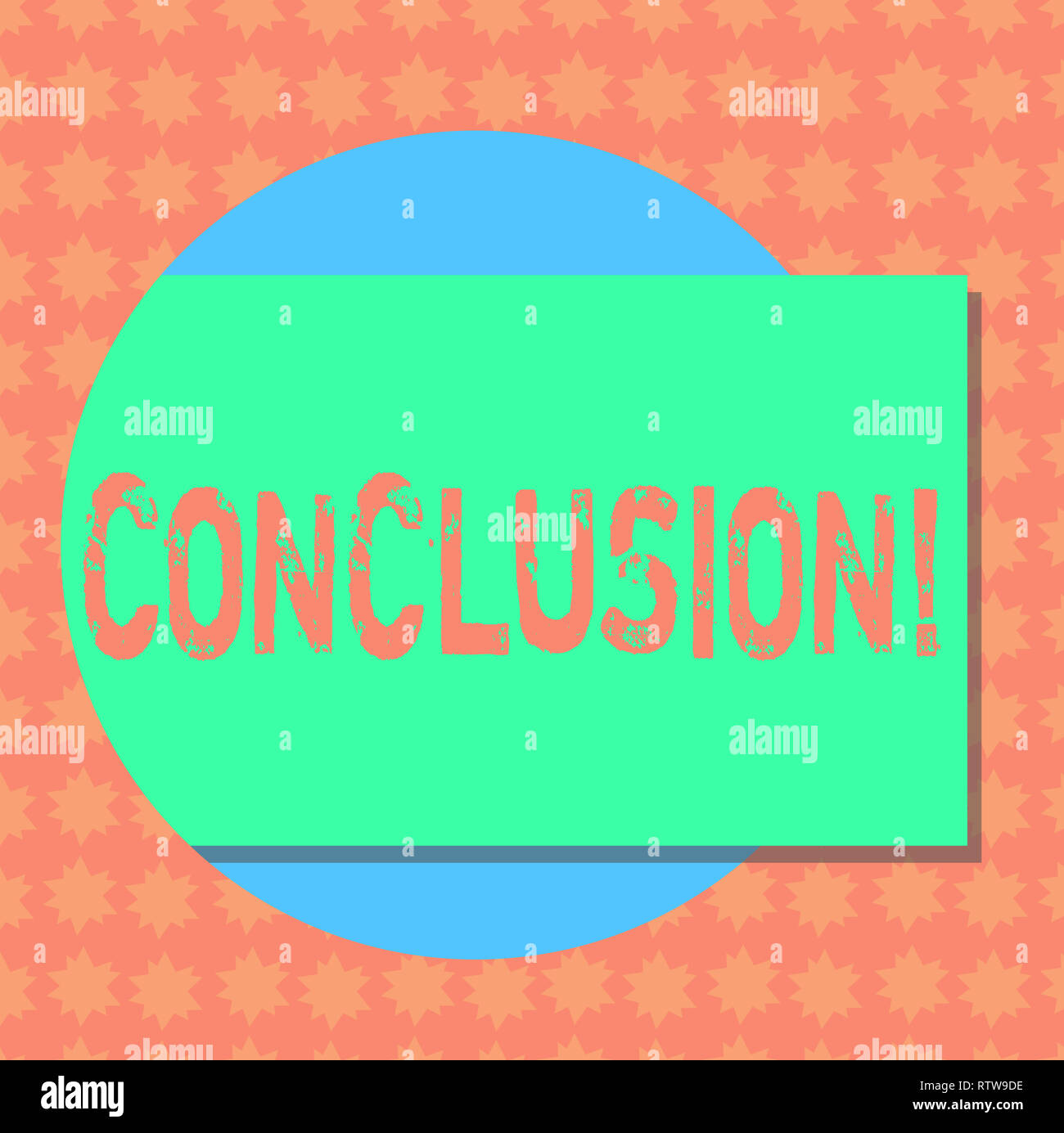 Writing note showing Conclusion. Business photo showcasing Ending a ...