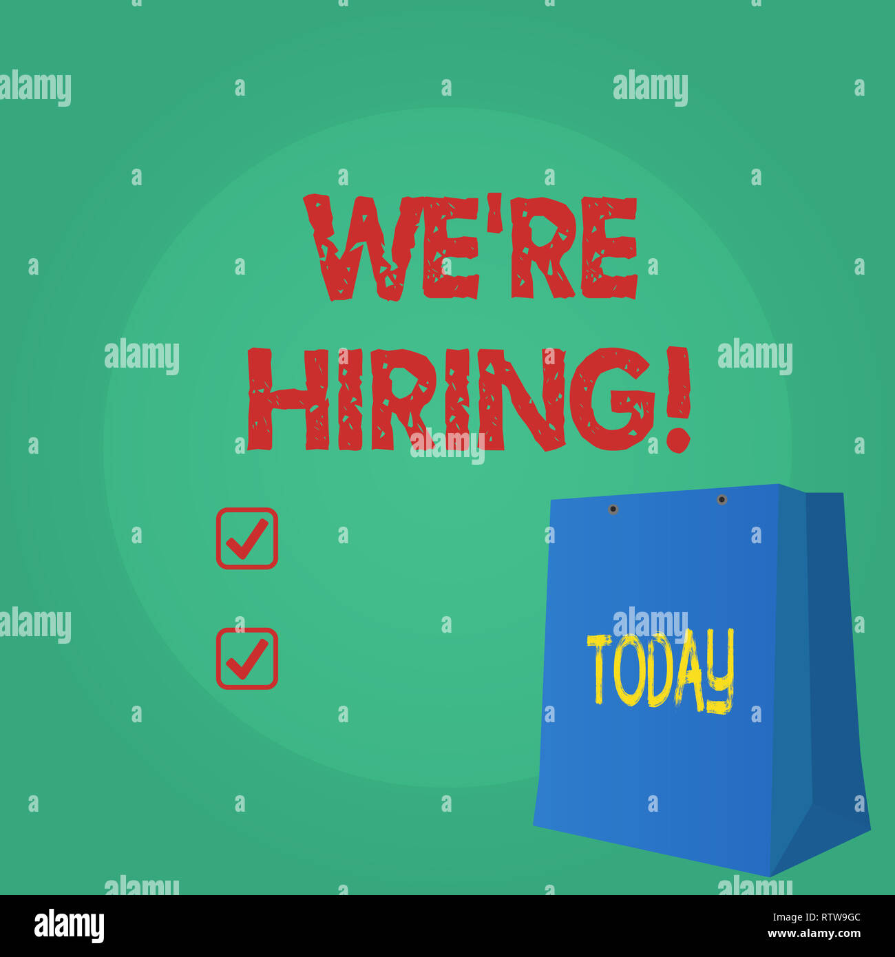 Text sign showing We Re Hiring. Conceptual photo Workforce Wanted New ...