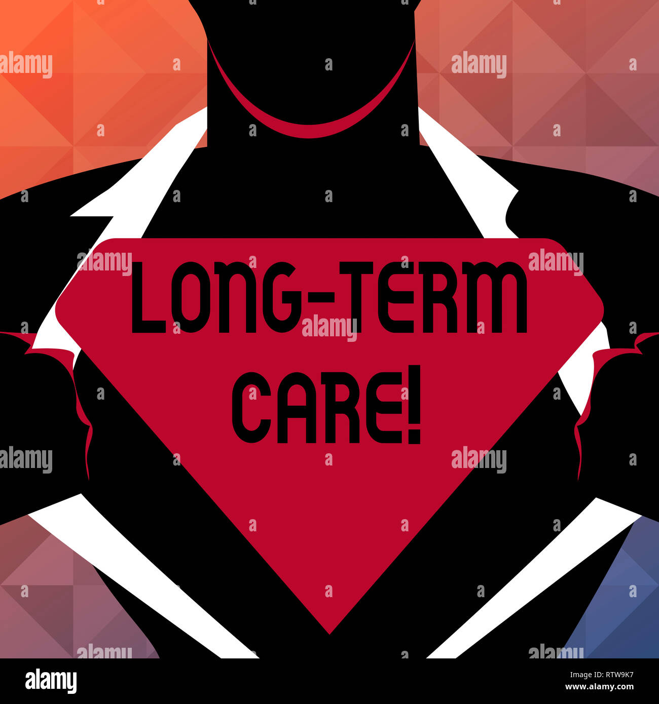 Text sign showing Long Term Care. Conceptual photo Adult medical ...