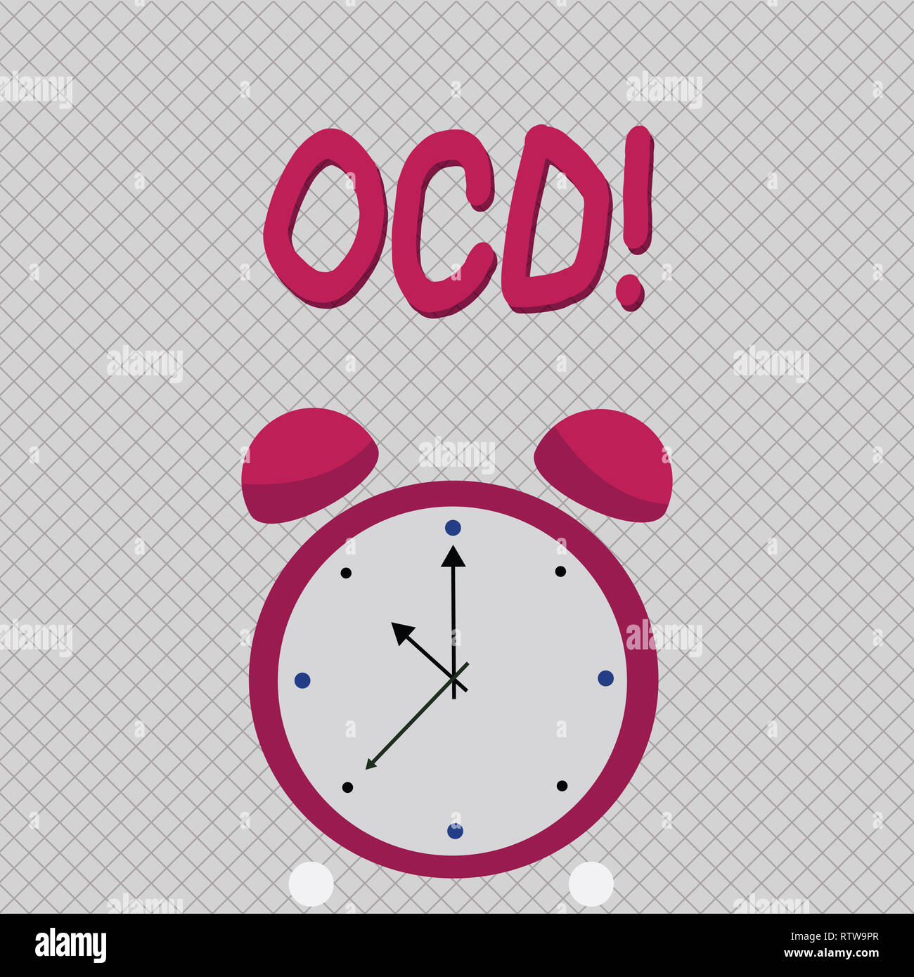 Word writing text Ocd. Business concept for Obsessive Compulsive ...