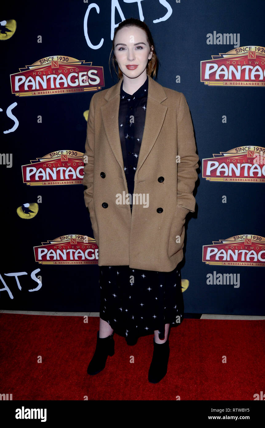 Los Angeles, CA, USA. 27th Feb, 2019. LOS ANGELES - FEB 27: Camryn ...