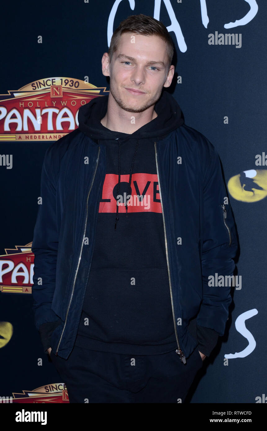 Los Angeles, CA, USA. 27th Feb, 2019. LOS ANGELES - FEB 27: Brandon ...