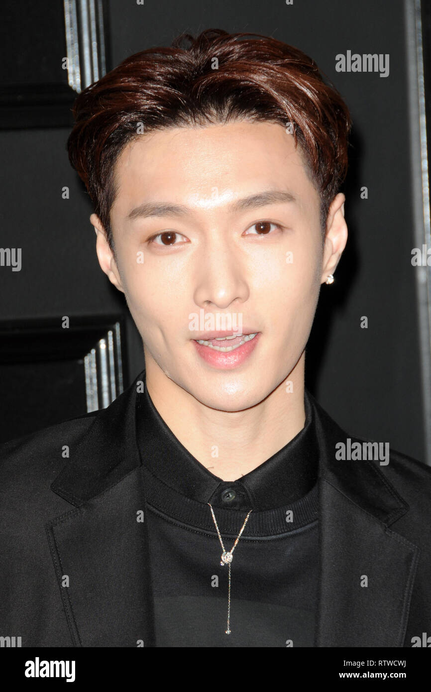 Los Angeles, CA, USA. 10th Feb, 2019. LOS ANGELES - FEB 10: Lay Zhang ...