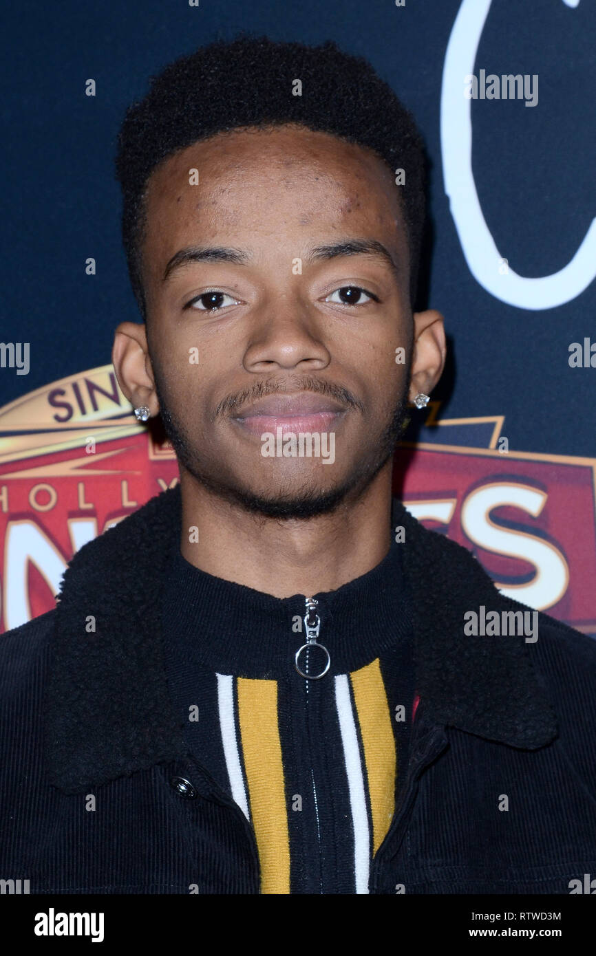 Los Angeles, CA, USA. 27th Feb, 2019. LOS ANGELES - FEB 27: Coy Stewart ...