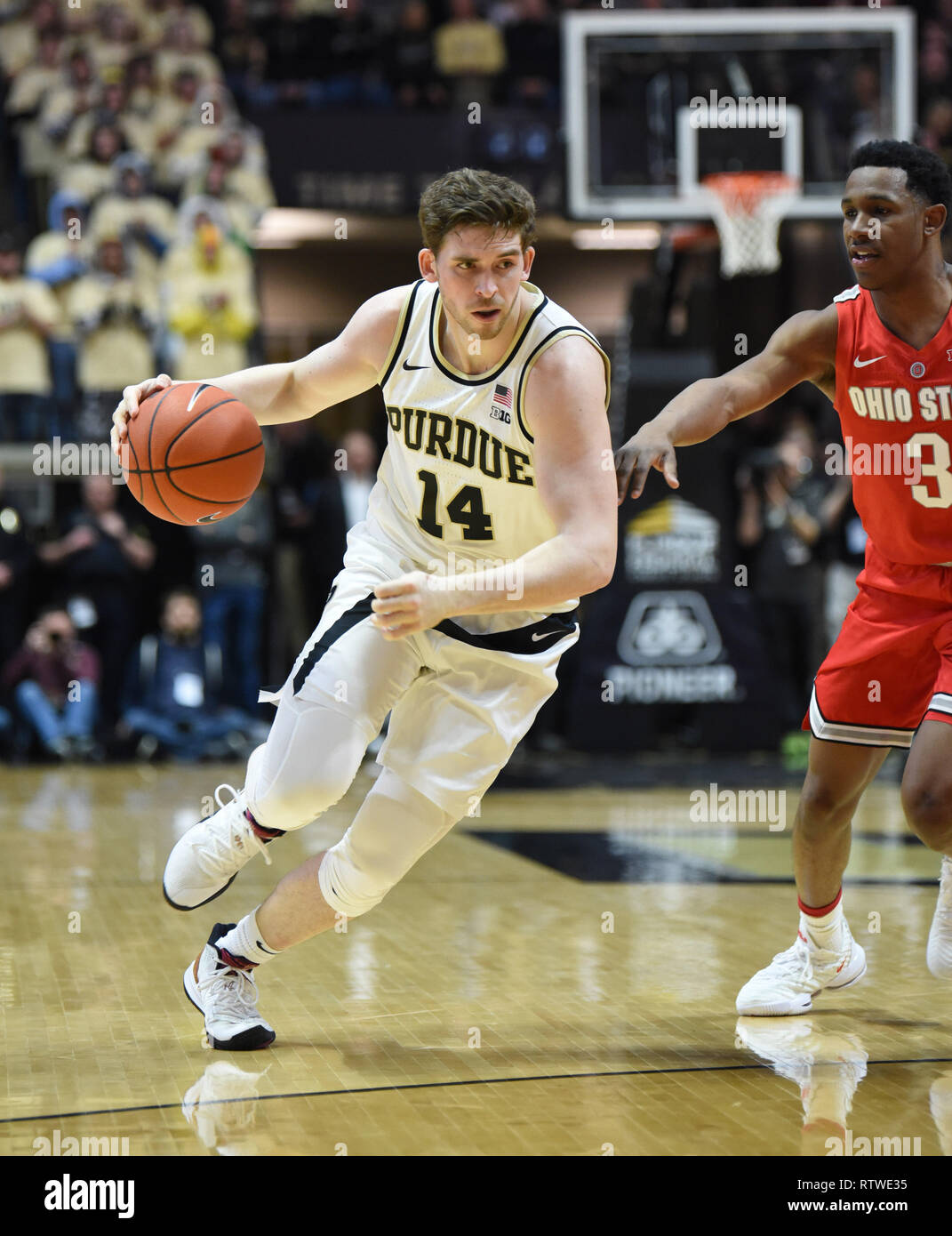West Lafayette, Indiana, USA. 02nd Mar, 2019. Purdue Boilermaker Guard ...