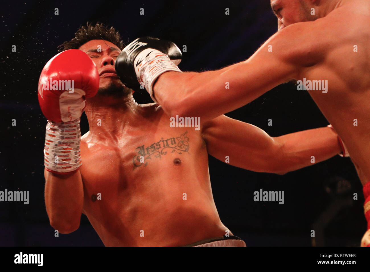 Super featherweight championship of england hi-res stock photography ...