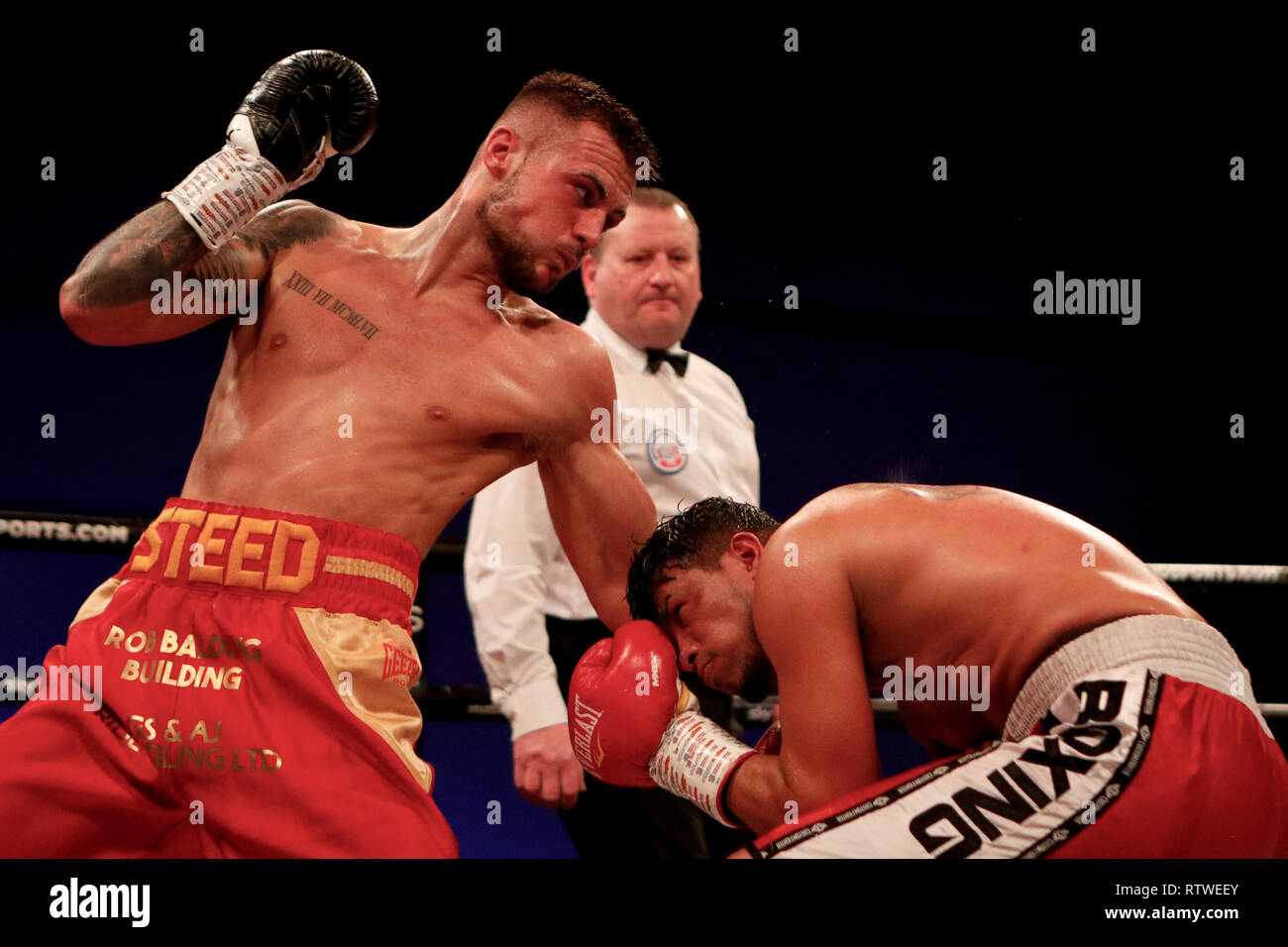 2nd March 2019, East of England Arena, Peterborough, England; Boxing ...