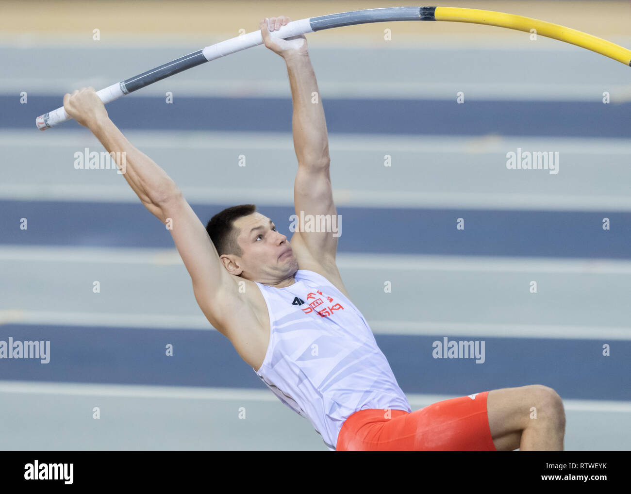 European pole vault hi-res stock photography and images - Alamy