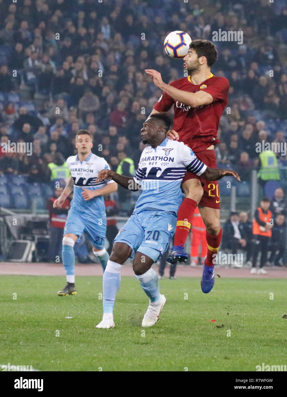 March 2, 2019 - Roma, Lazio, Italy, 2019-03-03, Olympic Stadium, serie ...