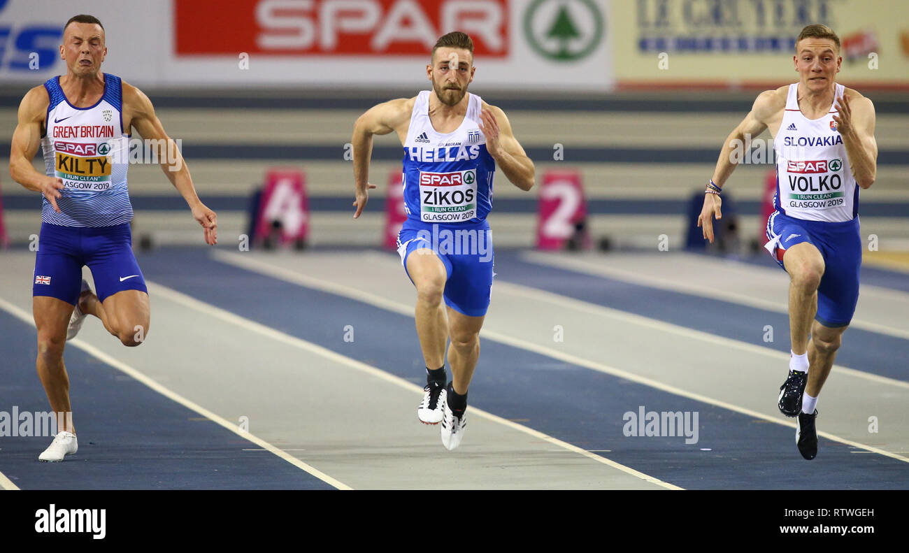Emirates Arena, Glasgow, UK. 2nd Mar, 2019. European Athletics Indoor ...