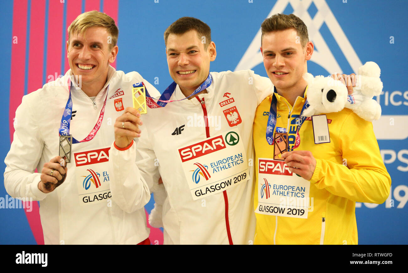 Emirates Arena, Glasgow, UK. 2nd Mar, 2019. European Athletics Indoor ...