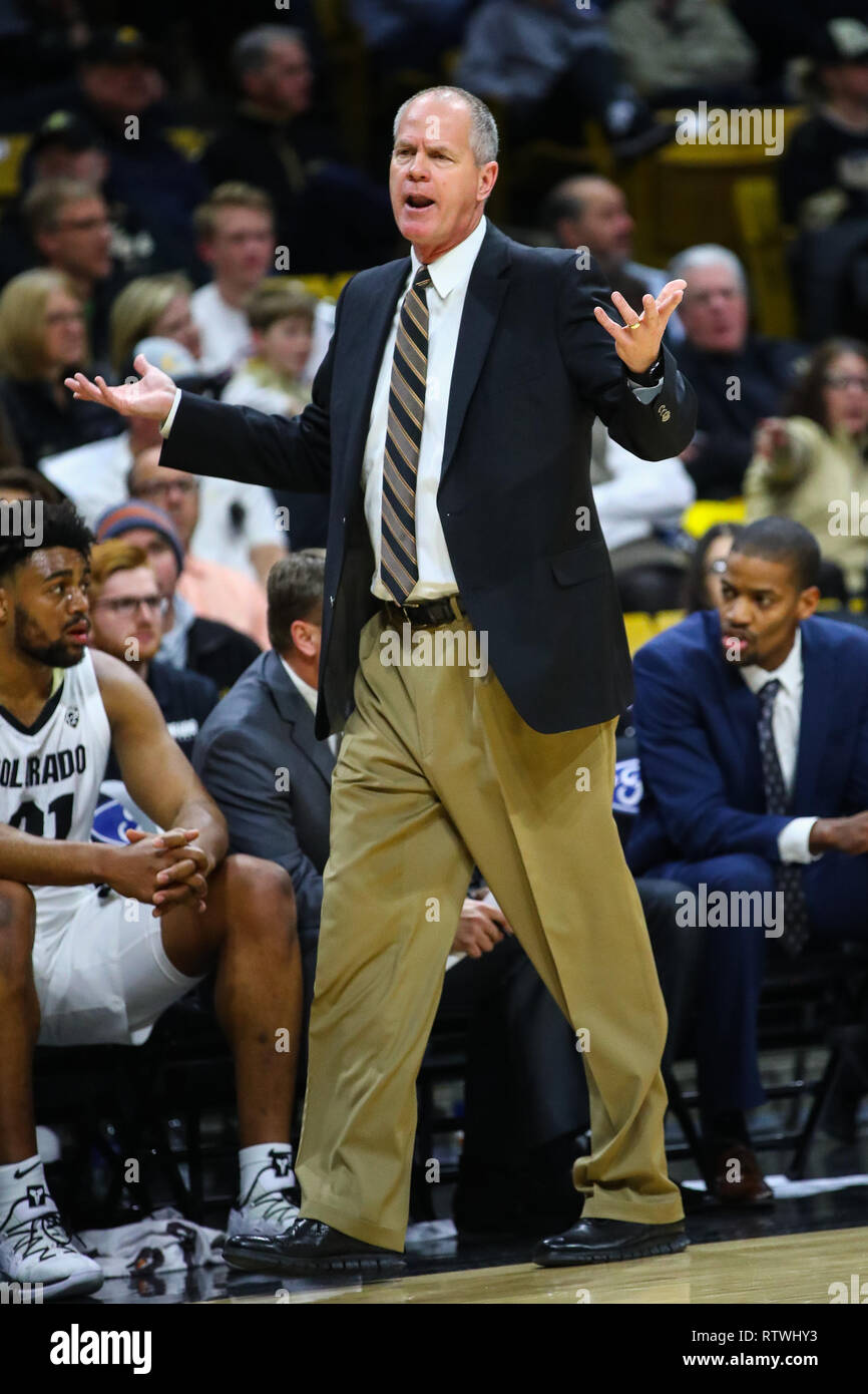 Colorado buffaloes head coach tad boyle hi-res stock photography and ...