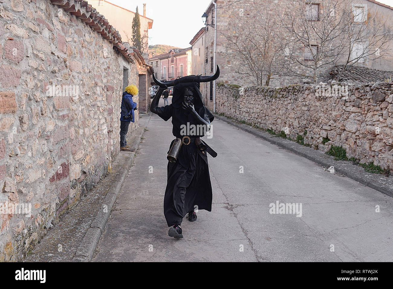 Devil carrying hi-res stock photography and images - Alamy